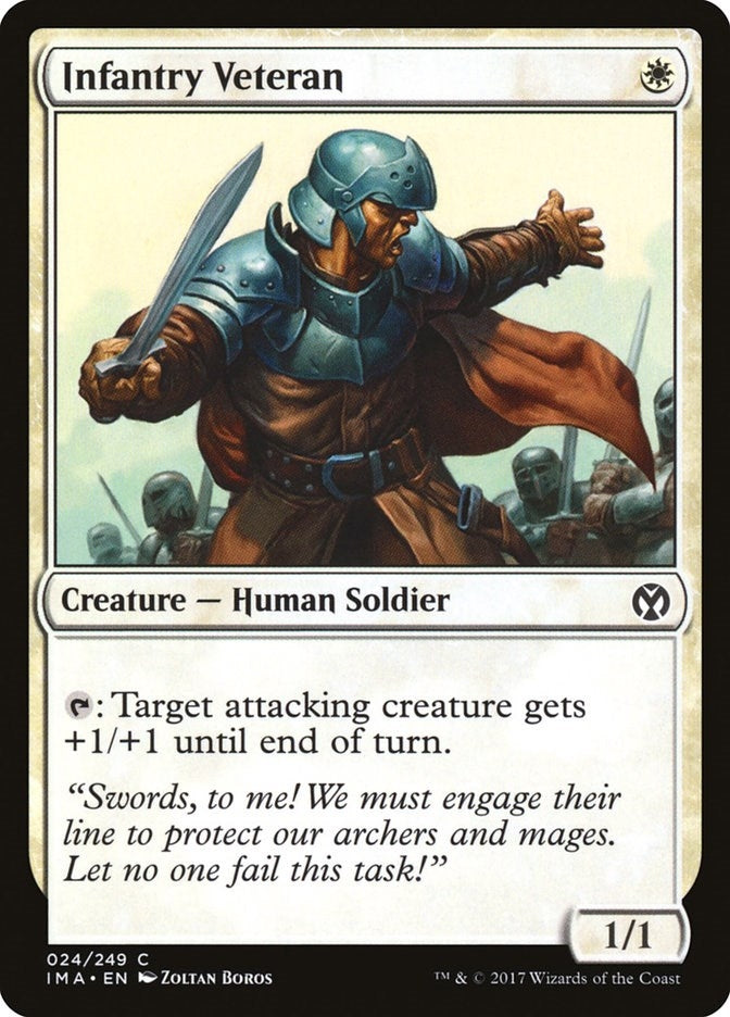 Infantry Veteran (24) [Iconic Masters]