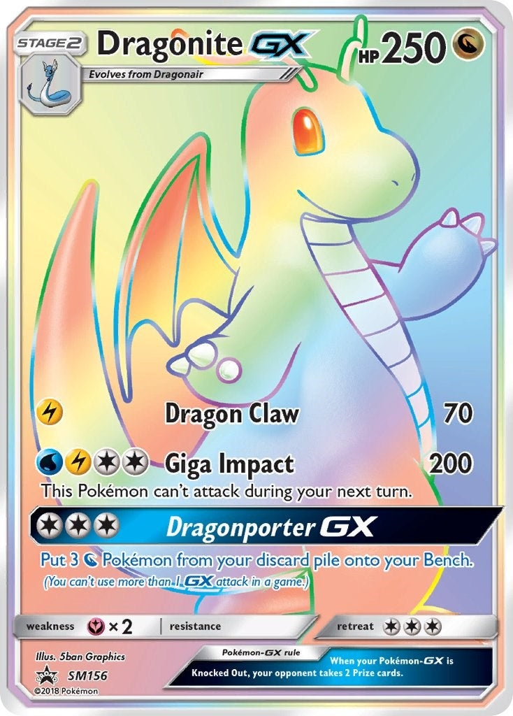 Dragonite GX - SM156 (156) (SMP)