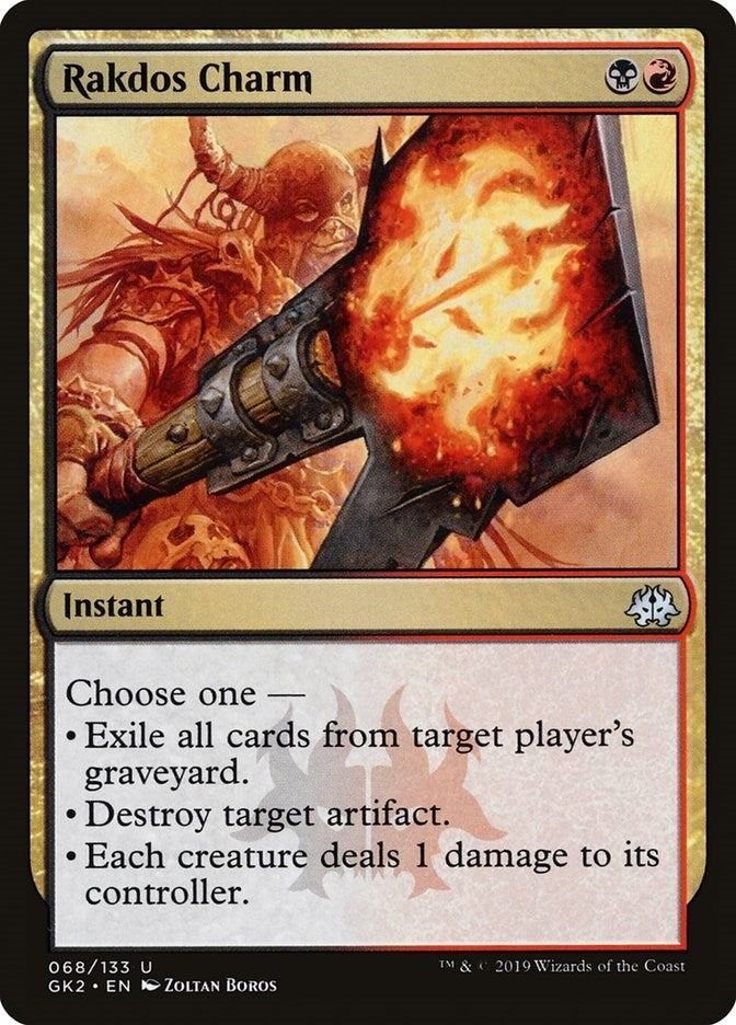 Rakdos Charm (68) [Ravnica Allegiance: Guild Kits]