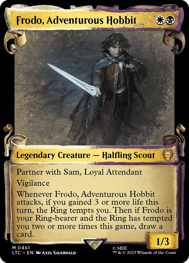 Frodo, Adventurous Hobbit (Showcase Scrolls) (461) (LTC)