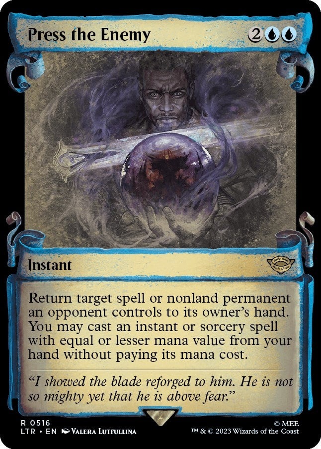 Press the Enemy (Showcase Scrolls) (516) (LTR)