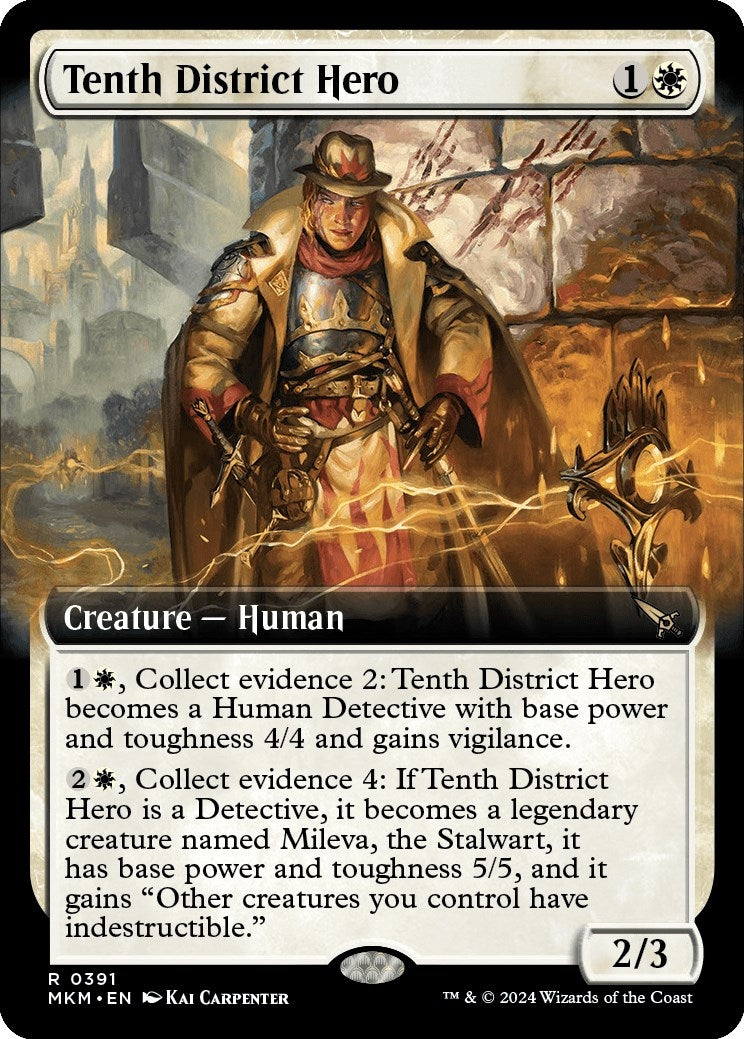 Tenth District Hero (Extended Art) (391) (MKM)