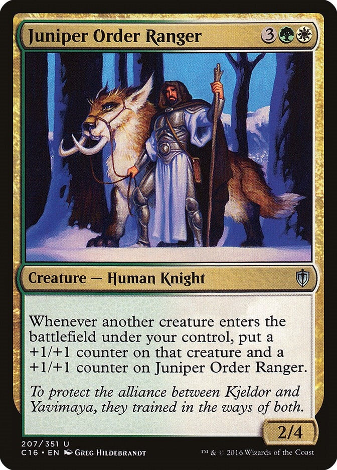 Juniper Order Ranger (207) [Commander 2016]