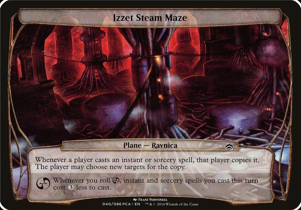 Izzet Steam Maze (Planechase Anthology) [Oversize Cards]