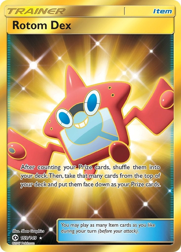 Rotom Dex (Secret) (159) (SM01)