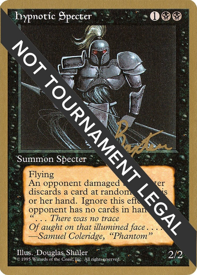 Hypnotic Specter - 1996 George Baxter (4ED) [World Championship Decks]