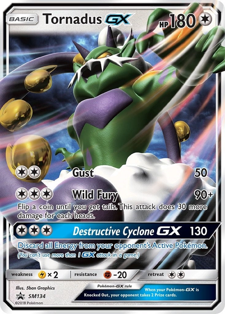 Tornadus GX - SM134 (134) (SMP)