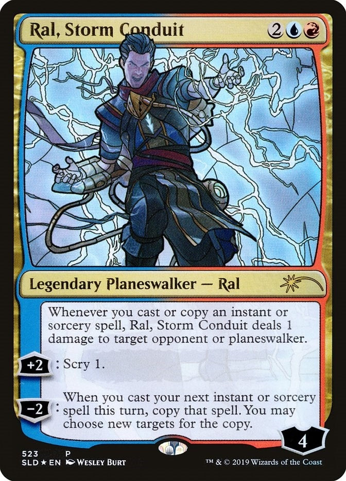 Ral, Storm Conduit (Stained Glass) (523) [Secret Lair Drop Series ...