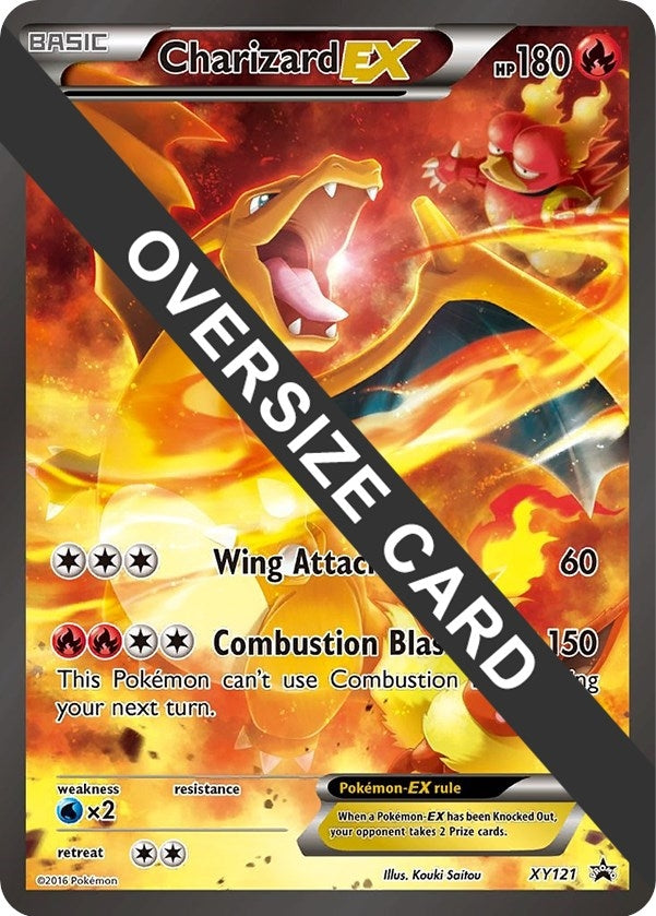 Charizard EX - XY121 (XY Black Star Promos) (121) (PR)