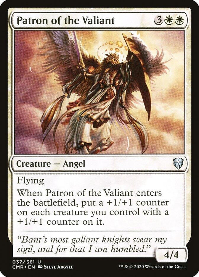 Patron of the Valiant (37) [Commander Legends]