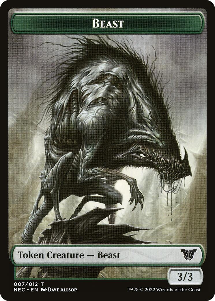 Beast // Treasure Double-Sided Token (7 // 17) (NEC) – Wulf Gaming