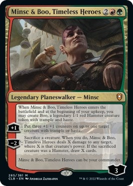 Minsc & Boo, Timeless Heroes (285) [Commander Legends: Battle for Bald