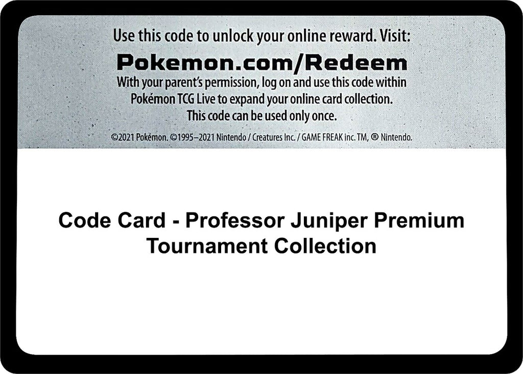 Code Card - Professor Juniper Premium Tournament Collection [Miscellan