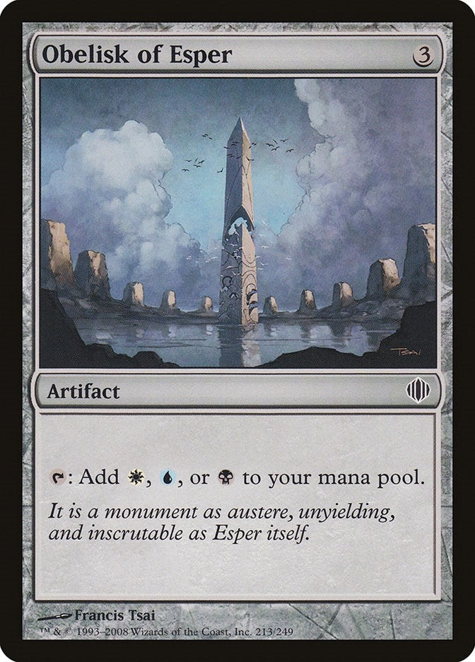 Obelisk of Esper (213) [Shards of Alara]