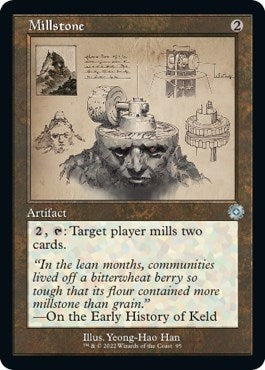 Millstone (Schematic) (95) [The Brothers' War: Retro Frame Artifacts]