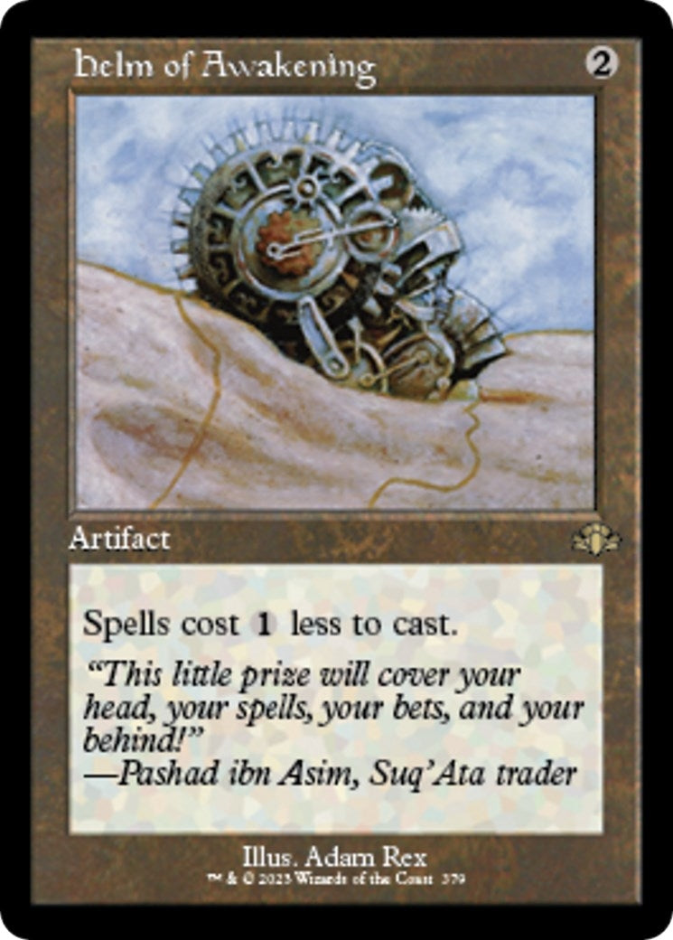 Helm of Awakening (Retro Frame) (379) [Dominaria Remastered]