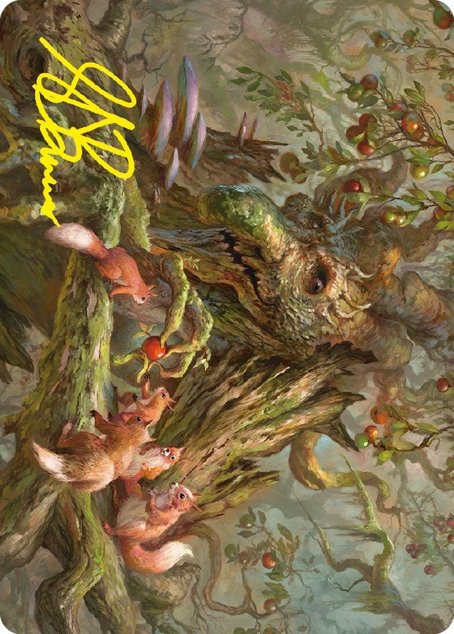 Generous Ent Art Card (Gold-Stamped Signature) (11) (ASLTR)