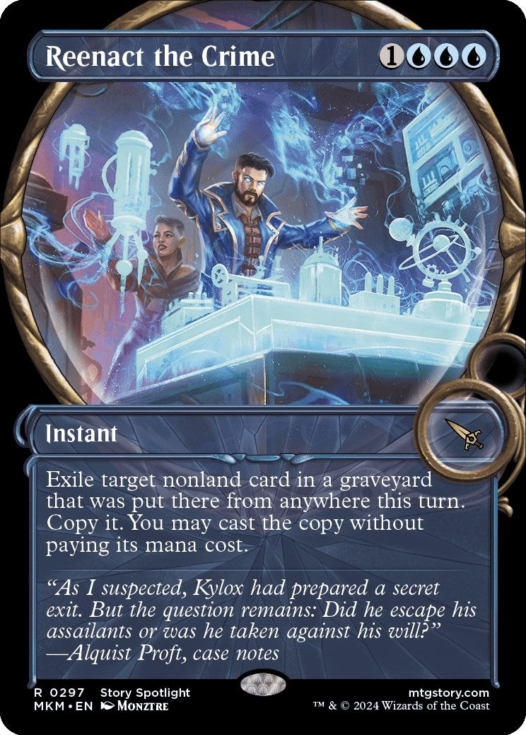 Reenact the Crime (Showcase) (297) (MKM)