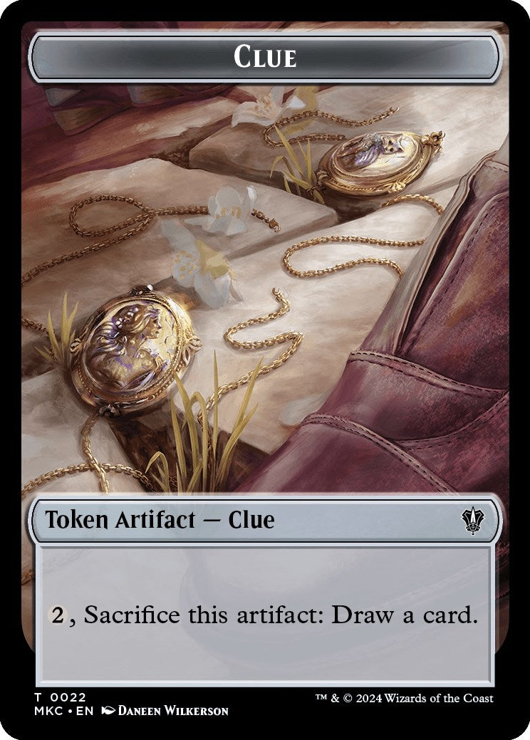 Clue // Insect (0017) Double-Sided Token (22 // 17) (MKC)
