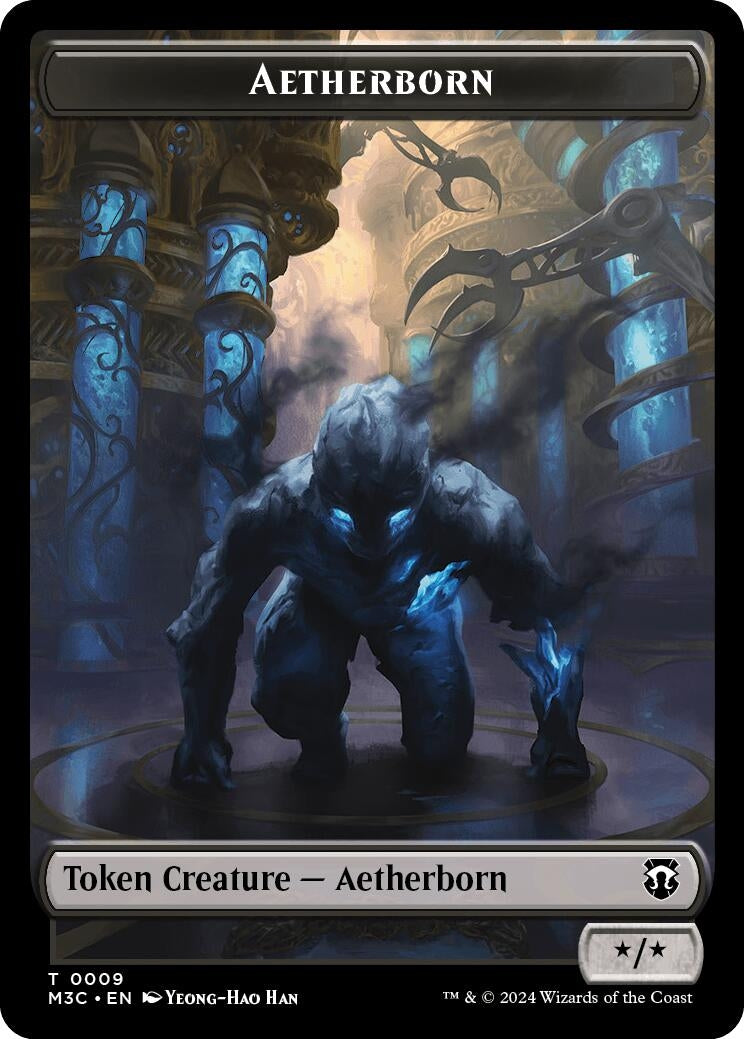 Aetherborn // Thopter Double-Sided Token (9 // 26) (M3C)