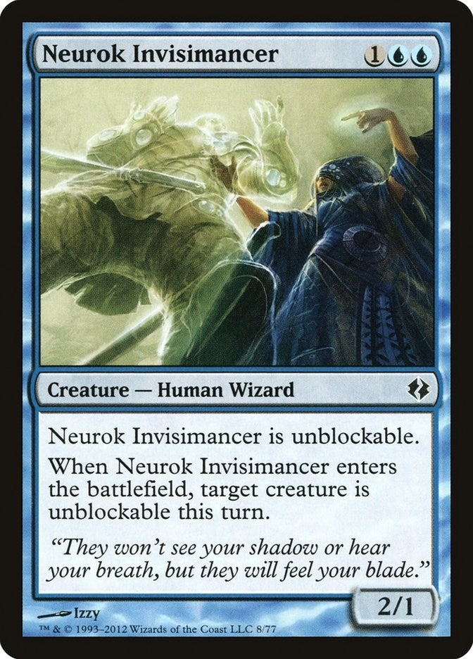 Neurok Invisimancer (8) [Duel Decks: Venser vs. Koth]