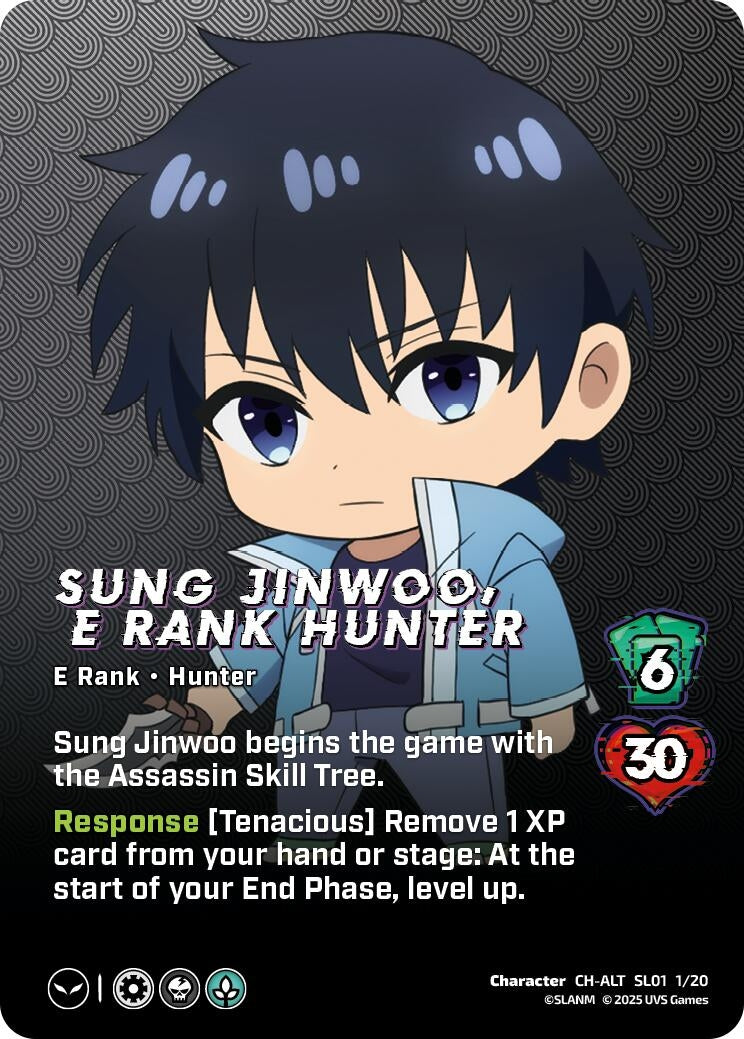 Sung Jinwoo, E Rank Hunter (Alternate Art) (SL01 1/20) (SLO) – Wulf Gaming