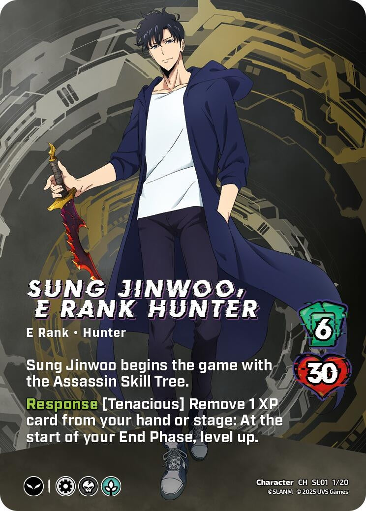 Sung Jinwoo, E Rank Hunter (SL01 1/20) (SLO) – Wulf Gaming