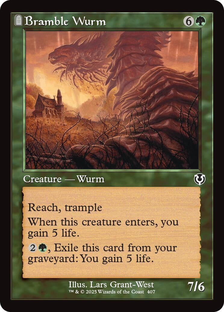 Bramble Wurm (Retro Frame) (407) (INR)