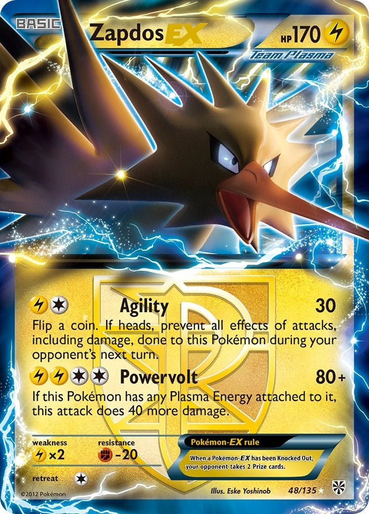 Zapdos EX (Team Plasma) (48) (PLS)