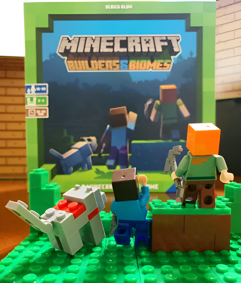 Minecraft: Builders & Biomes | Explore, Build & Fight | Tabletop Game ...