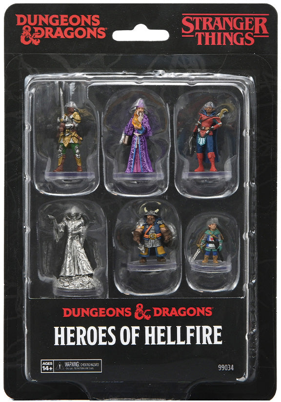 Stranger Things: Heroes of Hellfire Miniatures