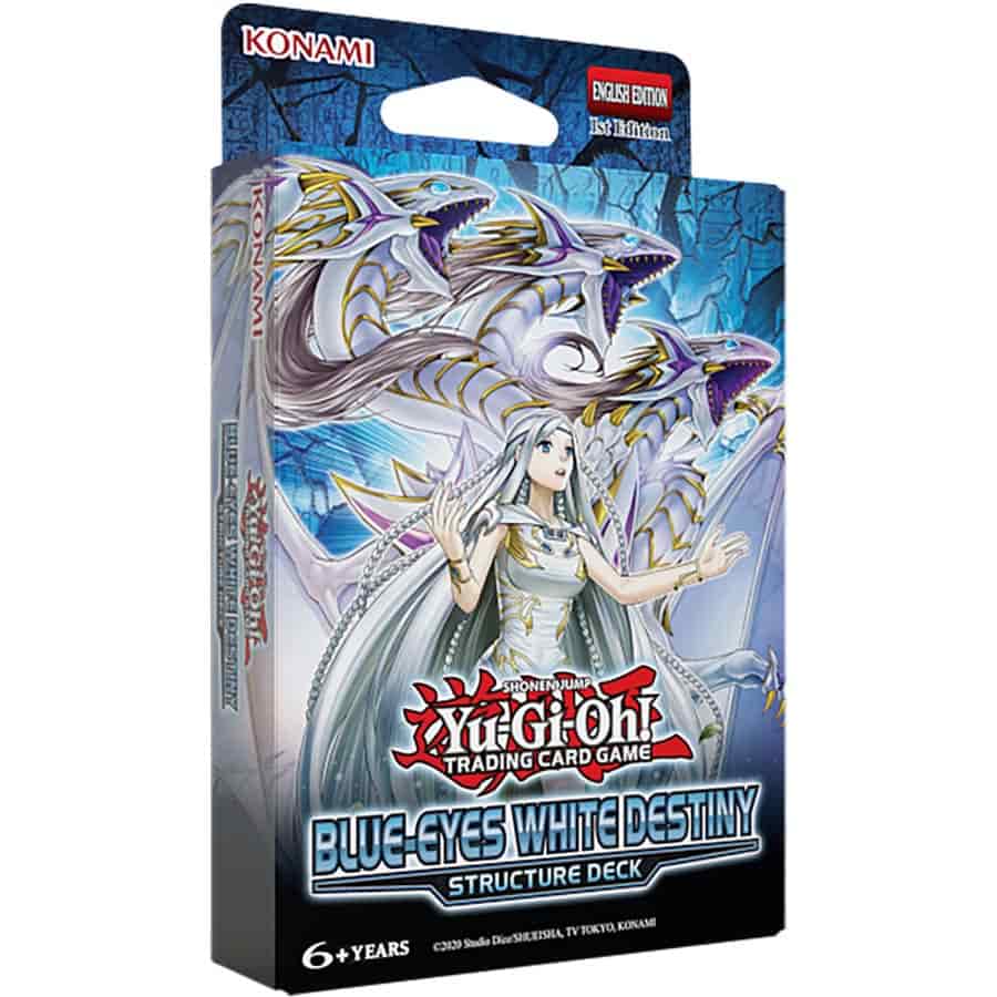 Yu-Gi-Oh! Structured Deck: Blue-Eyes White Destiny | 50 Cards ...
