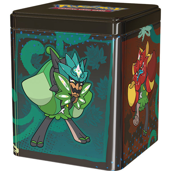 Pokemon TCG: Stacking Tin 2025 - Ogerpon | 3 Booster Packs & 2 Sticker ...
