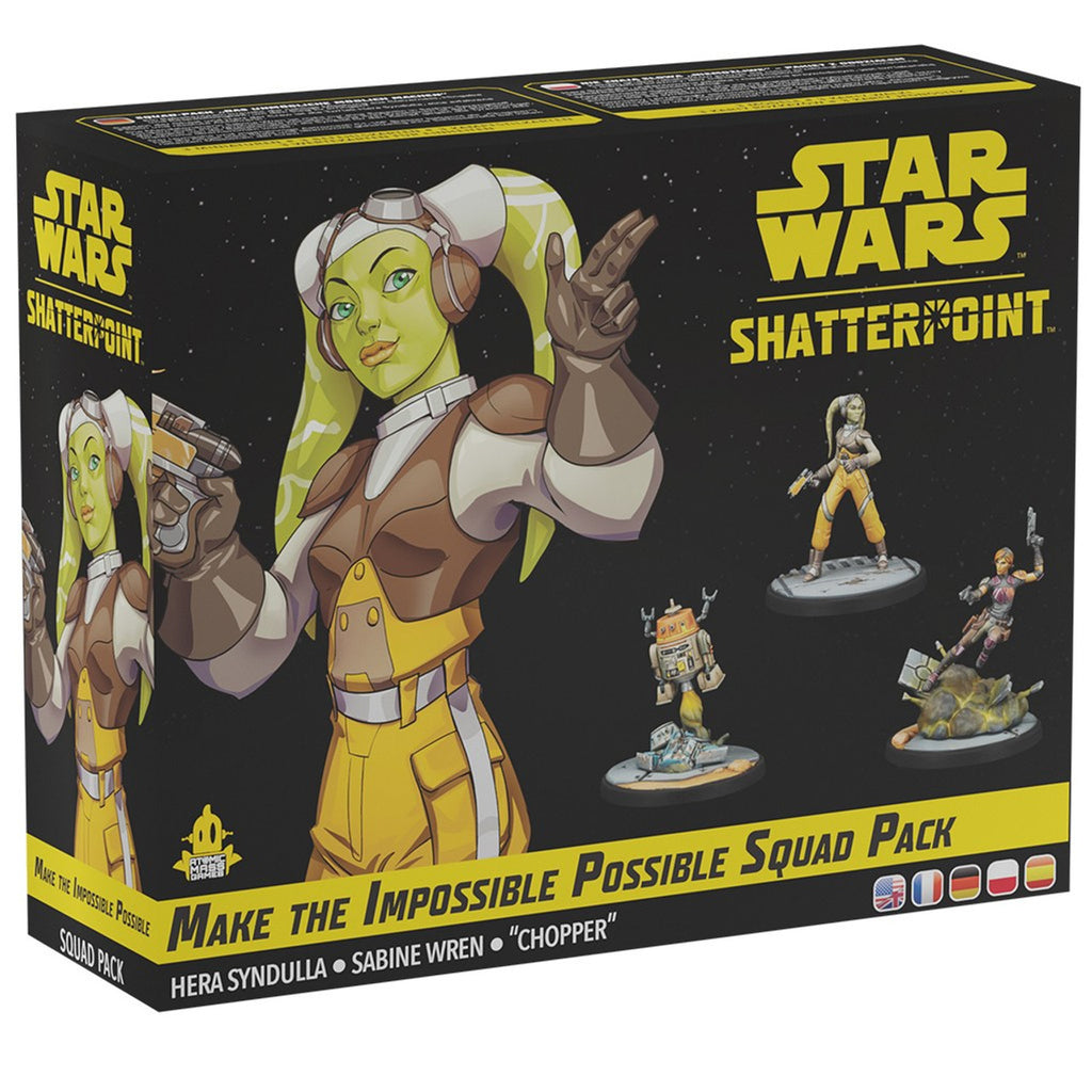 Star Wars: Shatterpoint Squad Pack | 3 Character Miniatures | Hera ...